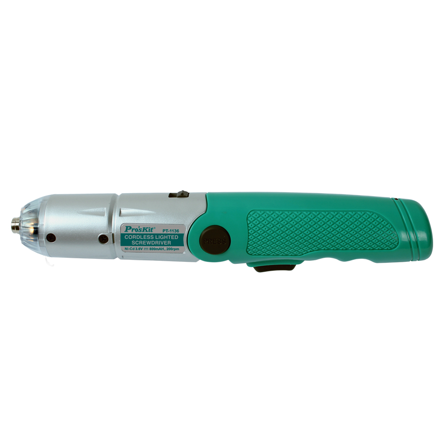Cordless Lighted Screwdriver 3.6V (230V AC 50Hz) — Universal Electronics