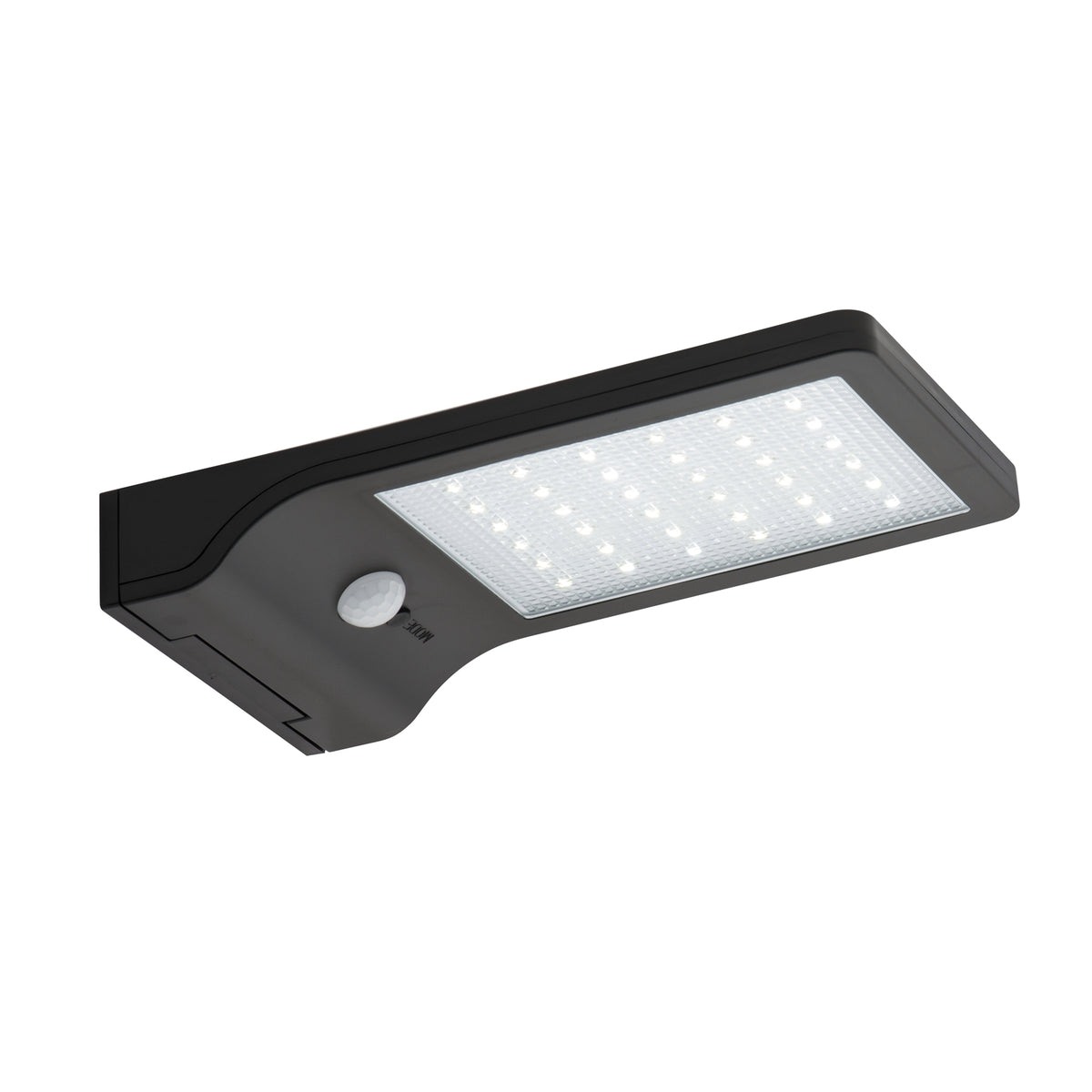 Arlec Black Ritter Sensor Solar Wall Light — Universal Electronics