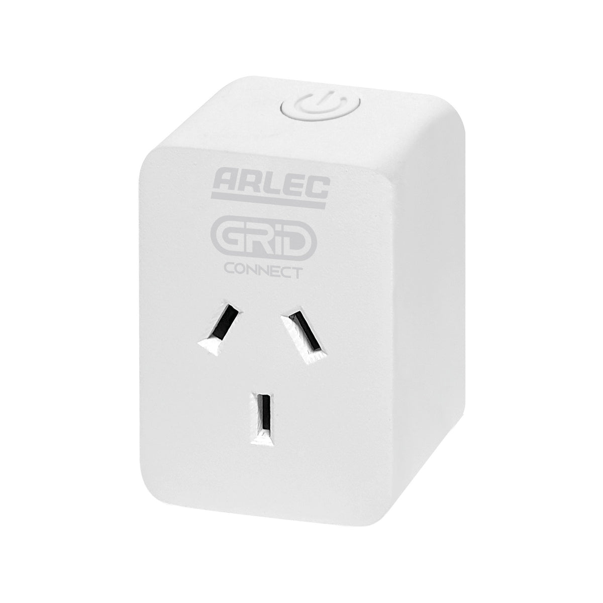 Arlec White Grid Connect Smart Plug in Socket with Energy Meter - Sing ...