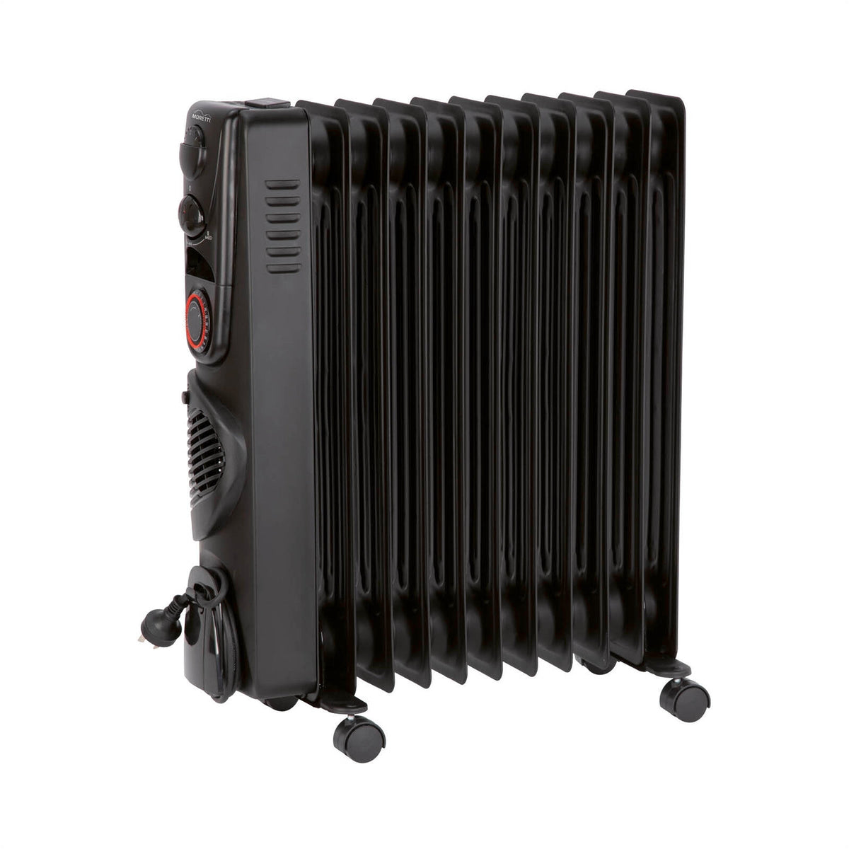 Arlec 2400W 11 Fin Oil Heater With Fan Boost — Universal Electronics