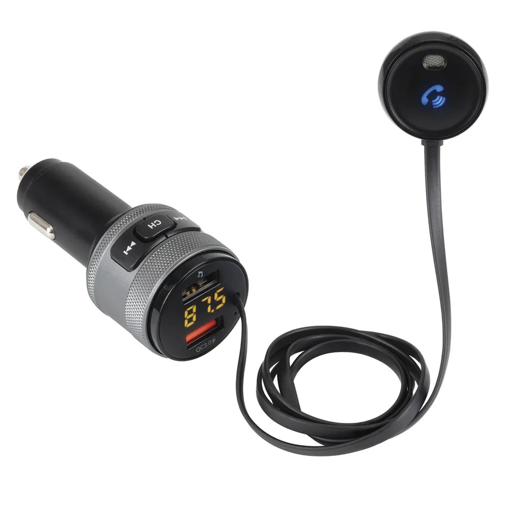 Digitech FM Transmitter with Bluetooth® Technology, USB and Microphone ...