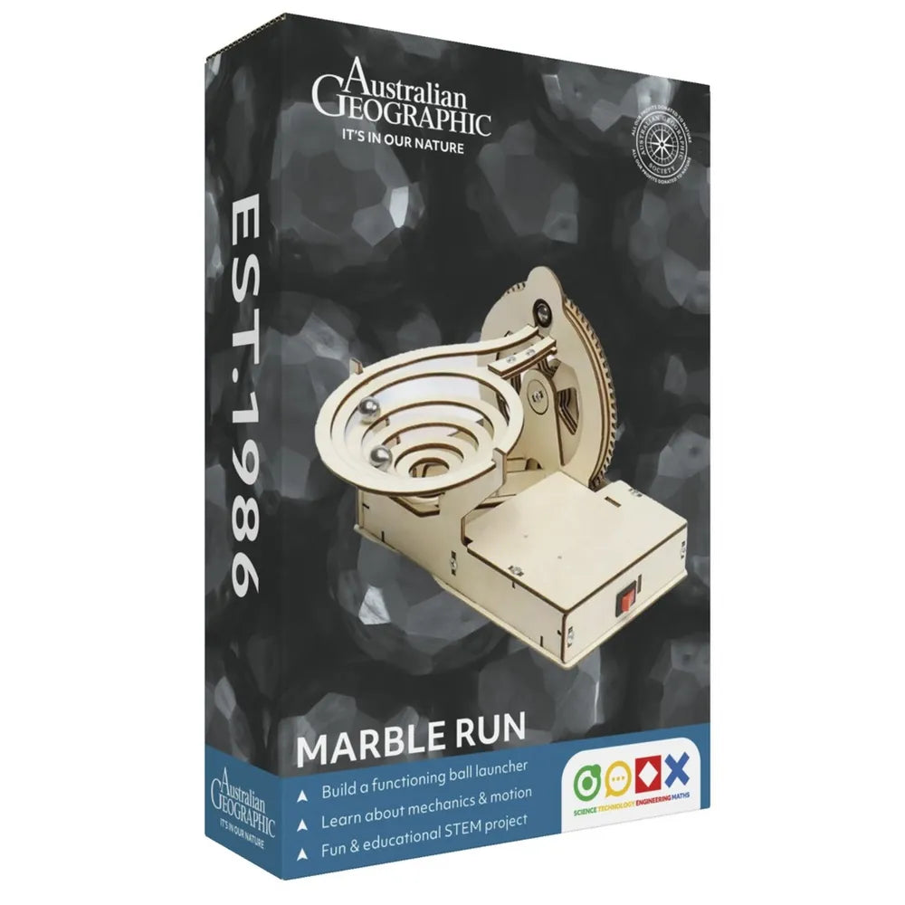 Australian Geographic Eco Workshop Marble Run — Universal Electronics