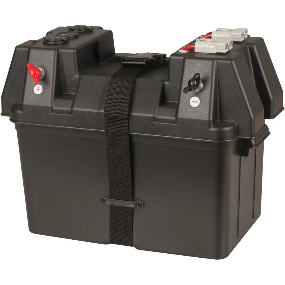 Powertech Battery Box with Power Accessories — Universal Electronics