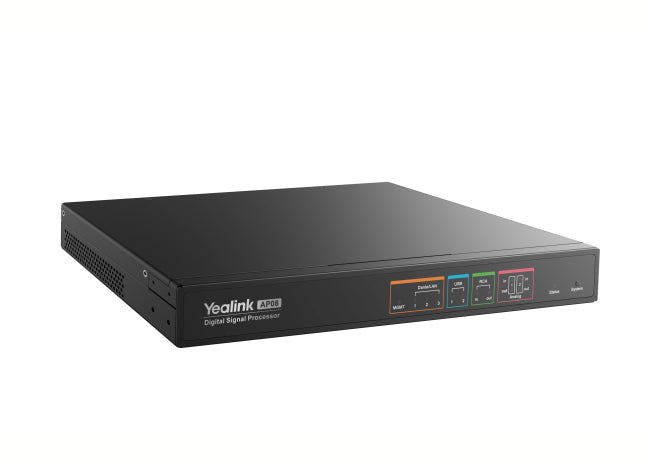 Yealink AP08 Dante Digital Signal Processor (Rack Mount), that aims to — Universal Electronics