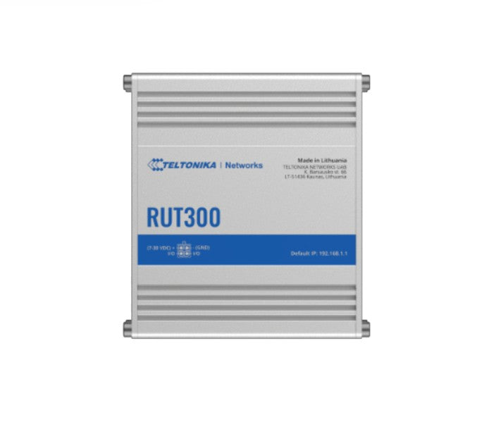 Teltonika RUT300 Industrial Ethernet Router, Rugged Industrial Etherne ...