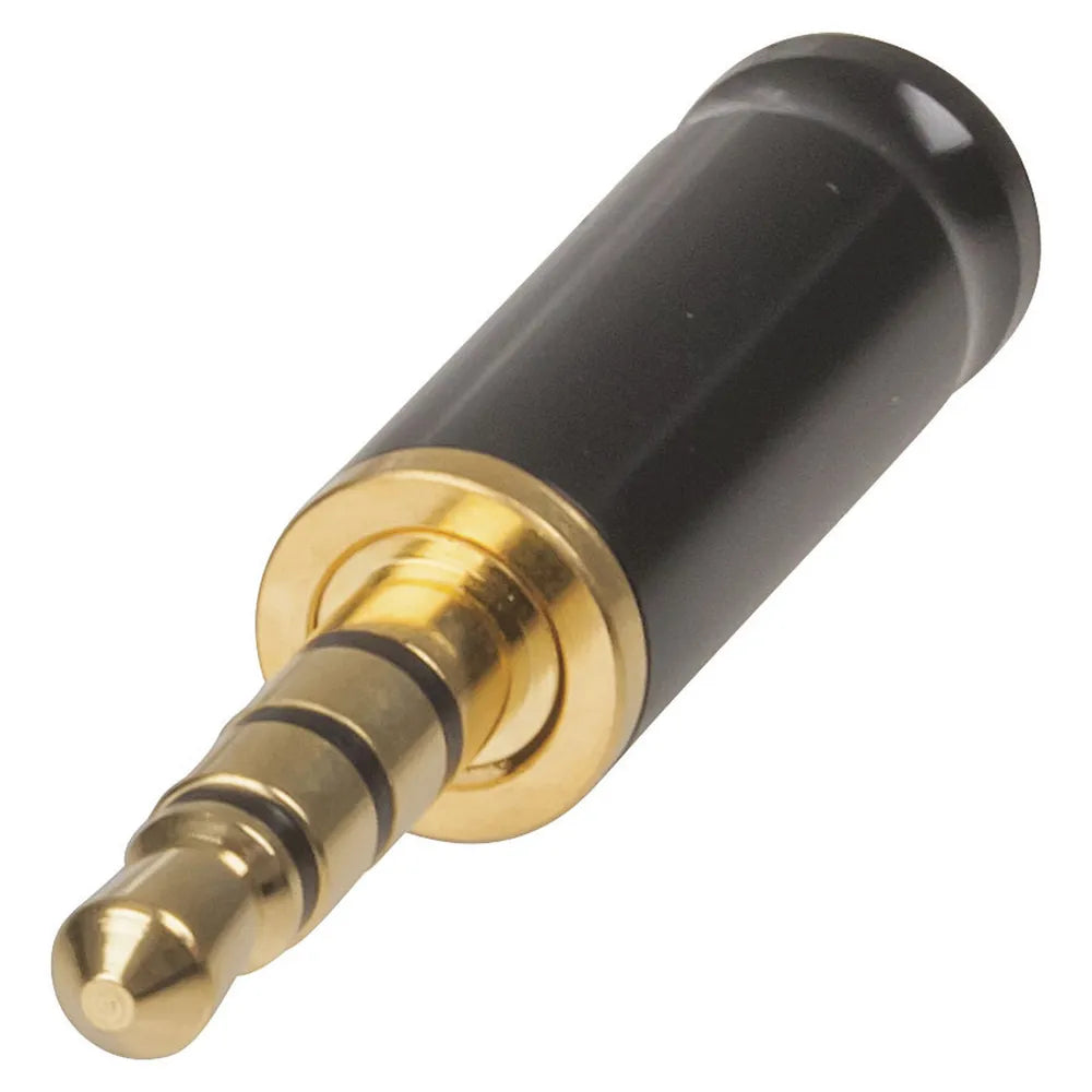 Slimline 3.5mm 4-Pole Gold Plug — Universal Electronics