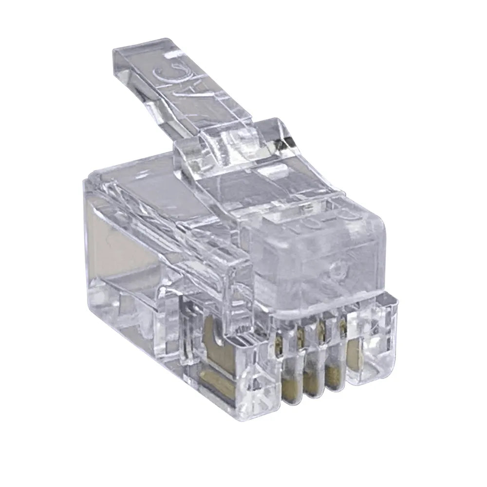 4 Pin US Type Telephone Plugs for Stranded Cable — Universal Electronics