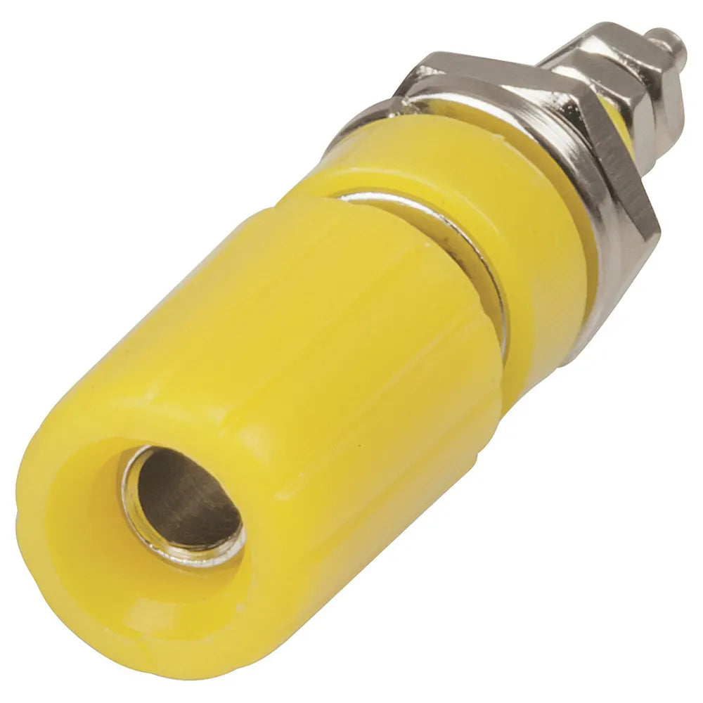 Yellow Deluxe Binding Post — Universal Electronics