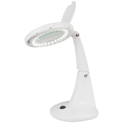 LED Illuminated Desktop Magnifier — Universal Electronics