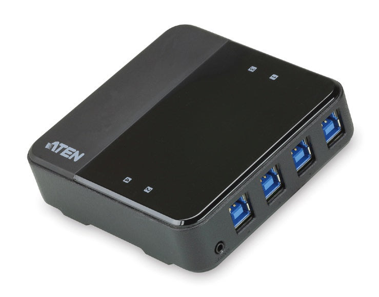 Aten Peripheral Switch 4x4 USB 3.1 Gen1, 4x PC, 4x USB 3.1 Gen1 Ports ...