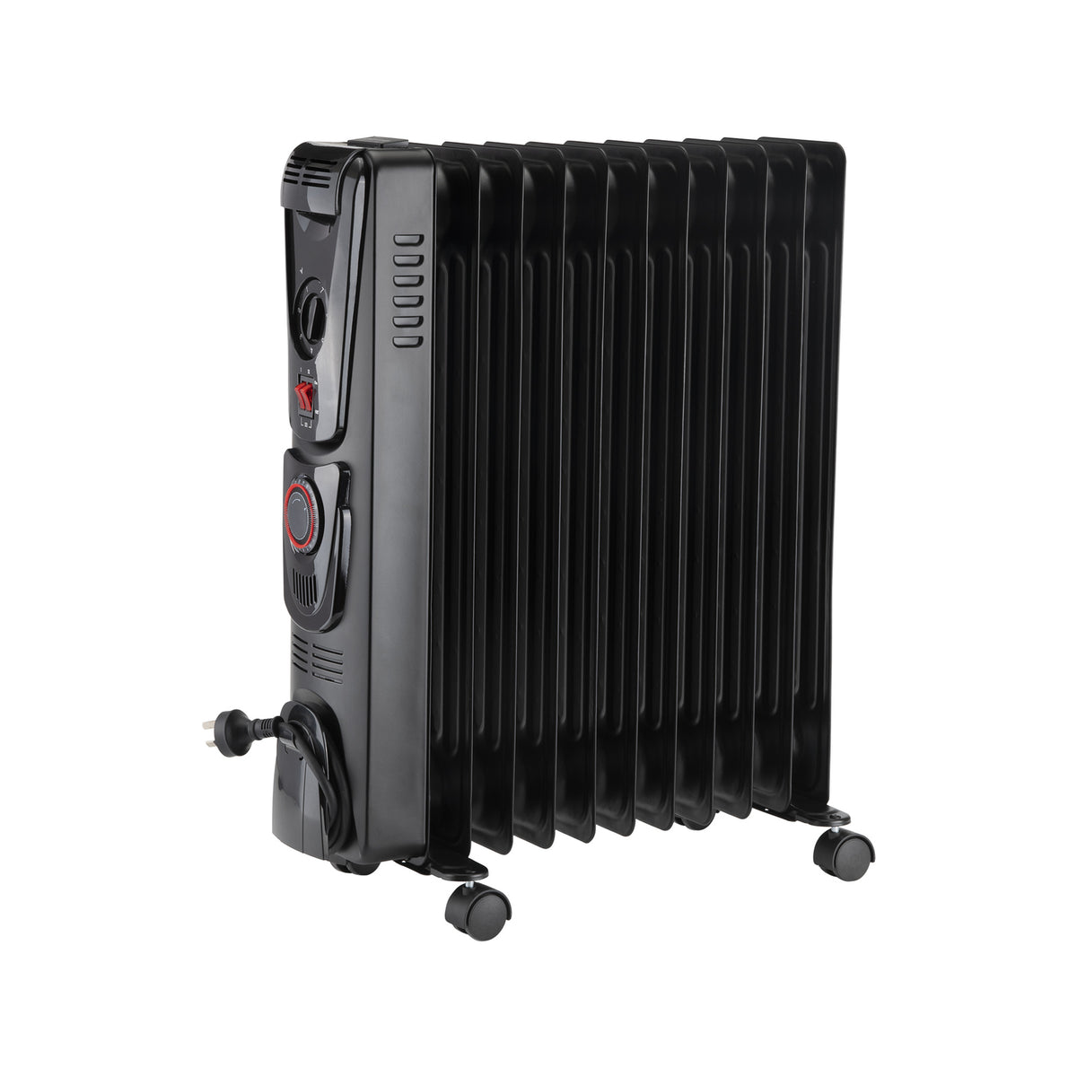 Arlec 2400W 11 Fin Oil Heater With 24 Hour Timer — Universal Electronics